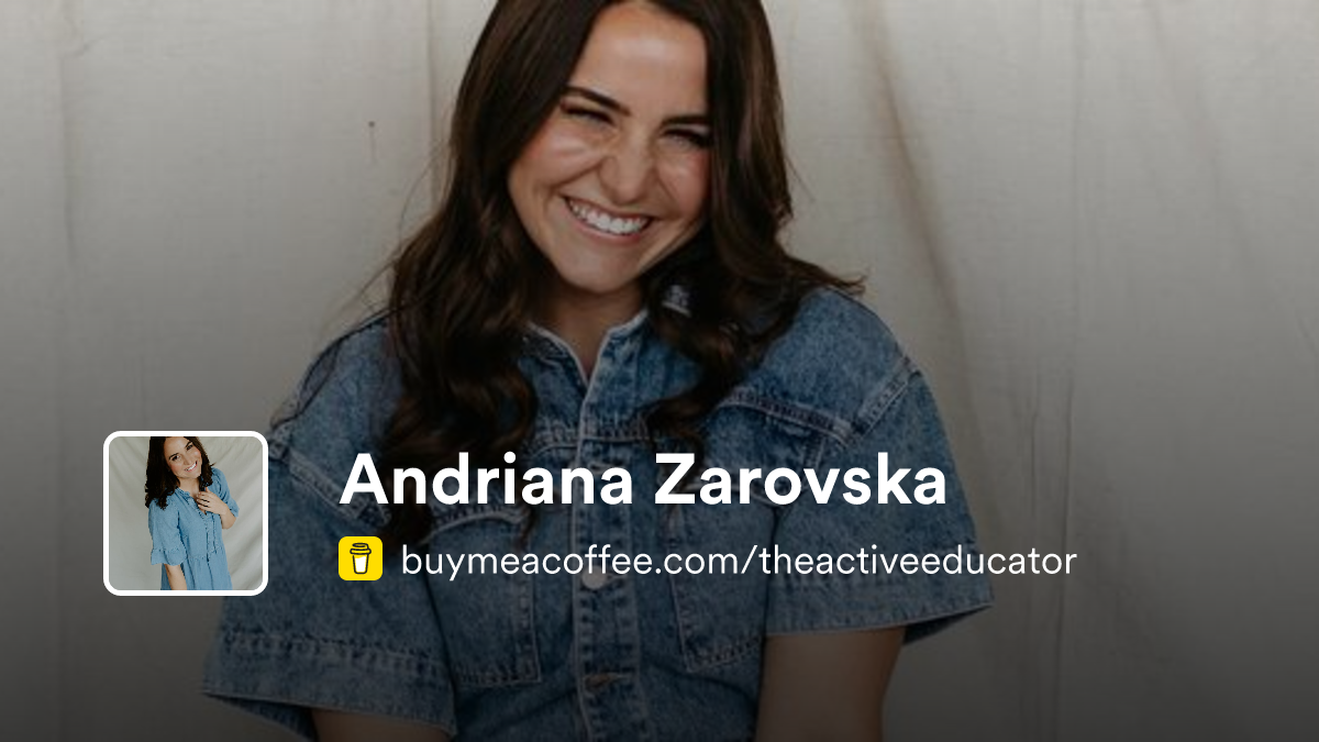 Andriana Zarovska - Buymeacoffee