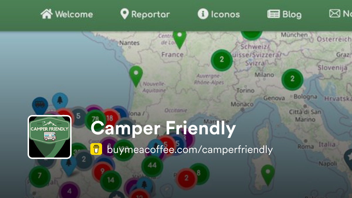 Camper Friendly - Buymeacoffee