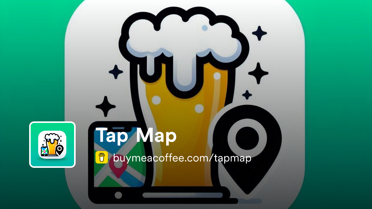 Tap Map - Buymeacoffee