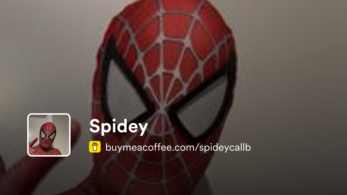 Spidey is personal videos and video calls - Buymeacoffee
