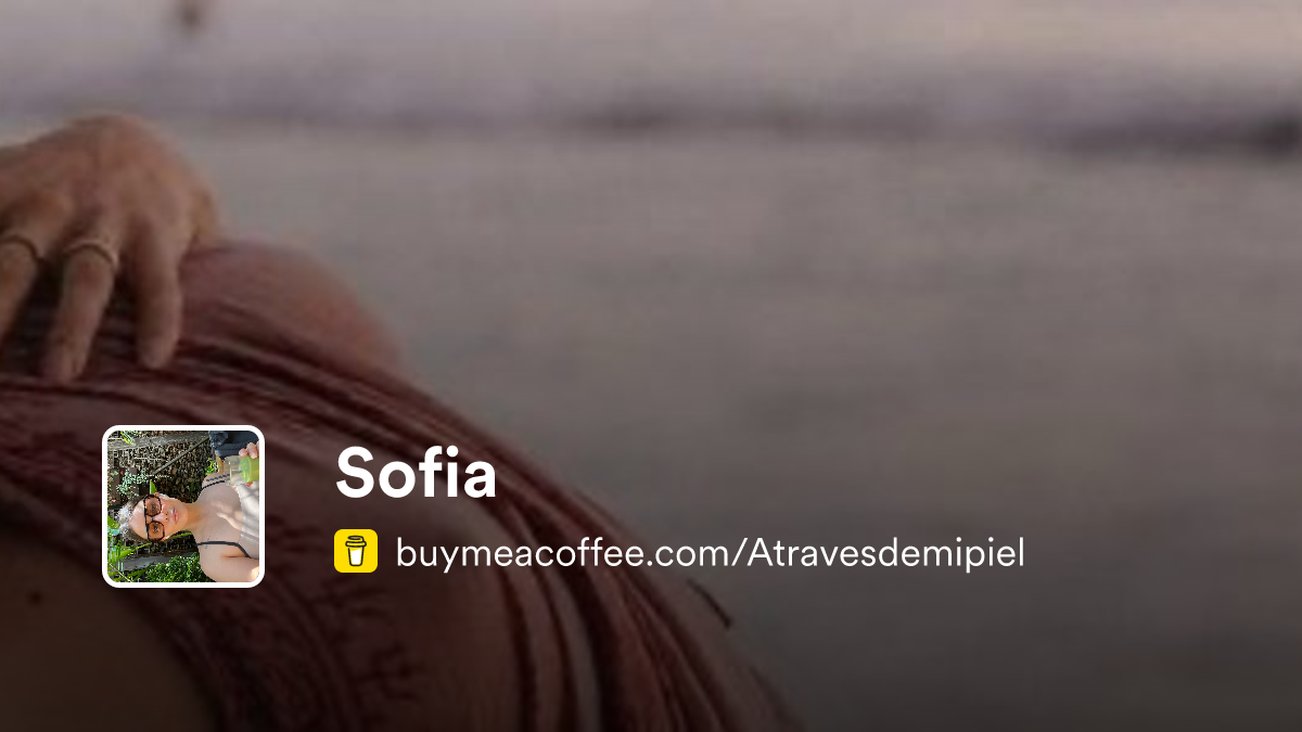 Sofia is creating poetry, art, inspirational content - Buymeacoffee