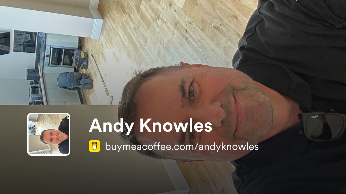 Andy Knowles - Buymeacoffee