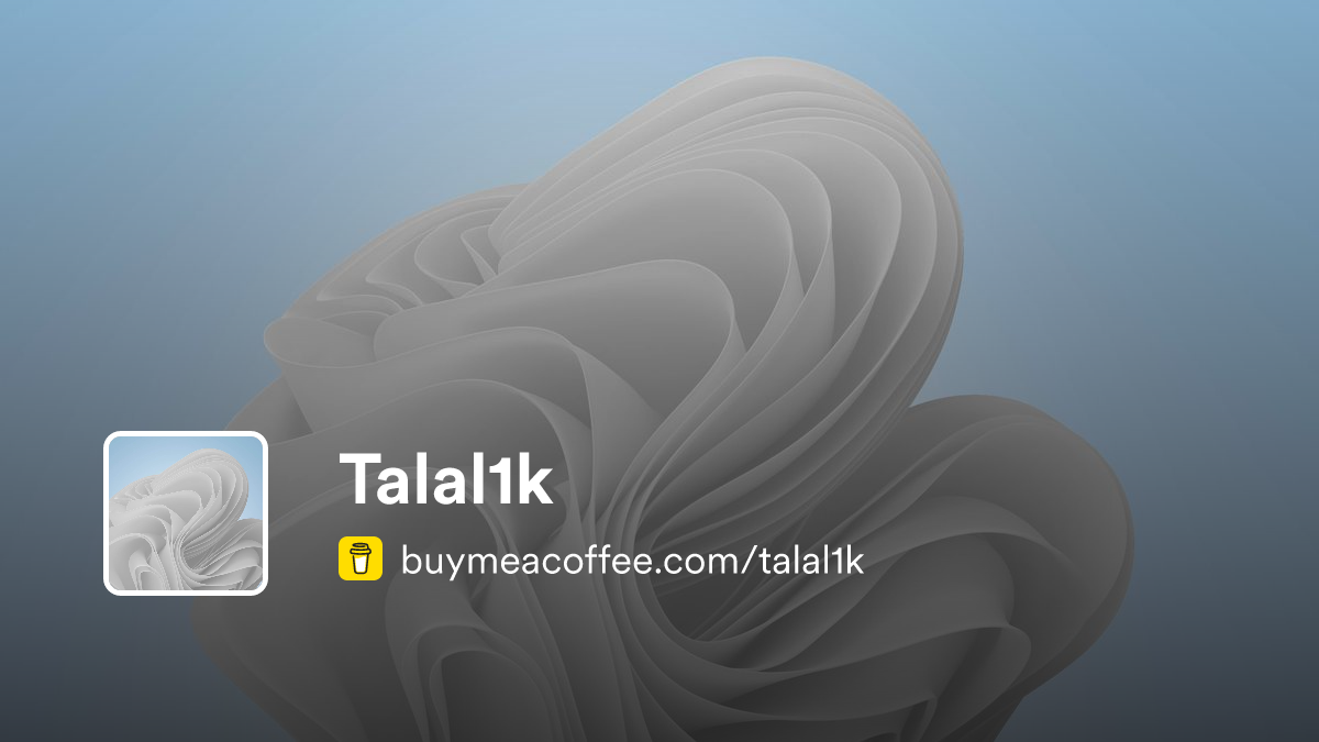 Extras | Talal1k - Buymeacoffee