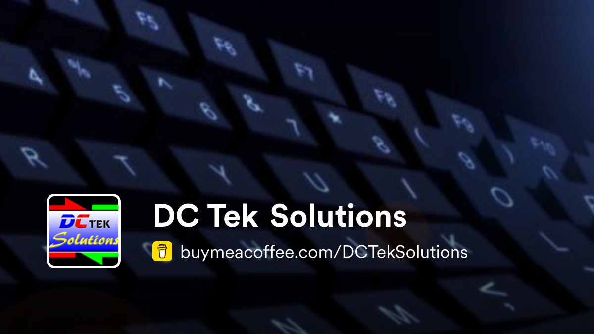 DC Tek Solutions - Buymeacoffee