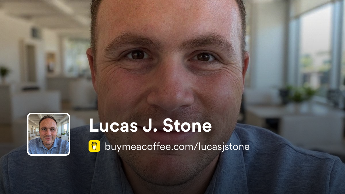 Lucas J. Stone - Buymeacoffee