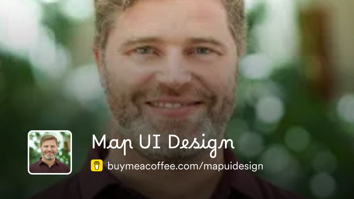 Map UI Design is UI/UX best practices & design principles for map apps - Buymeacoffee