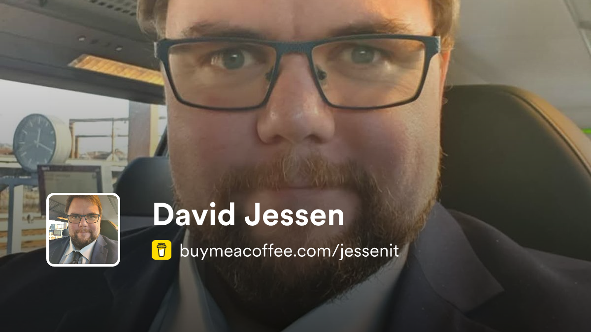 David Jessen is All things learning IT Tech support, guide videos, kahoots, twitch. - Buymeacoffee
