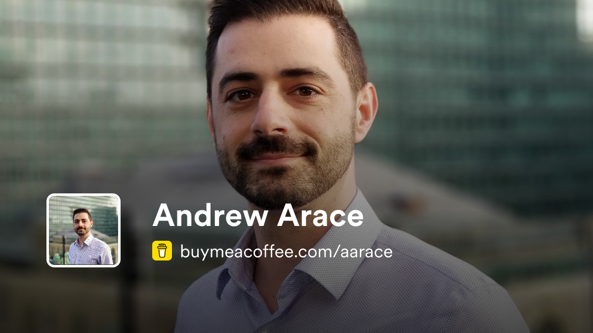 Andrew Arace - Buymeacoffee