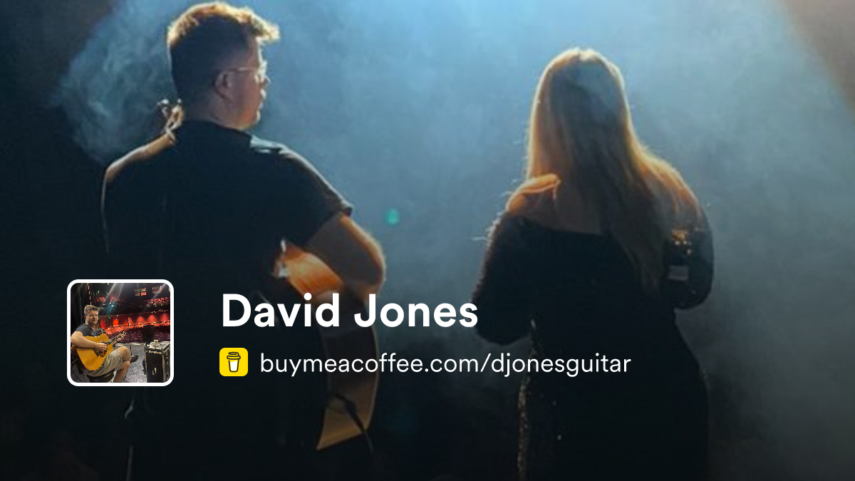 David Jones - Buymeacoffee