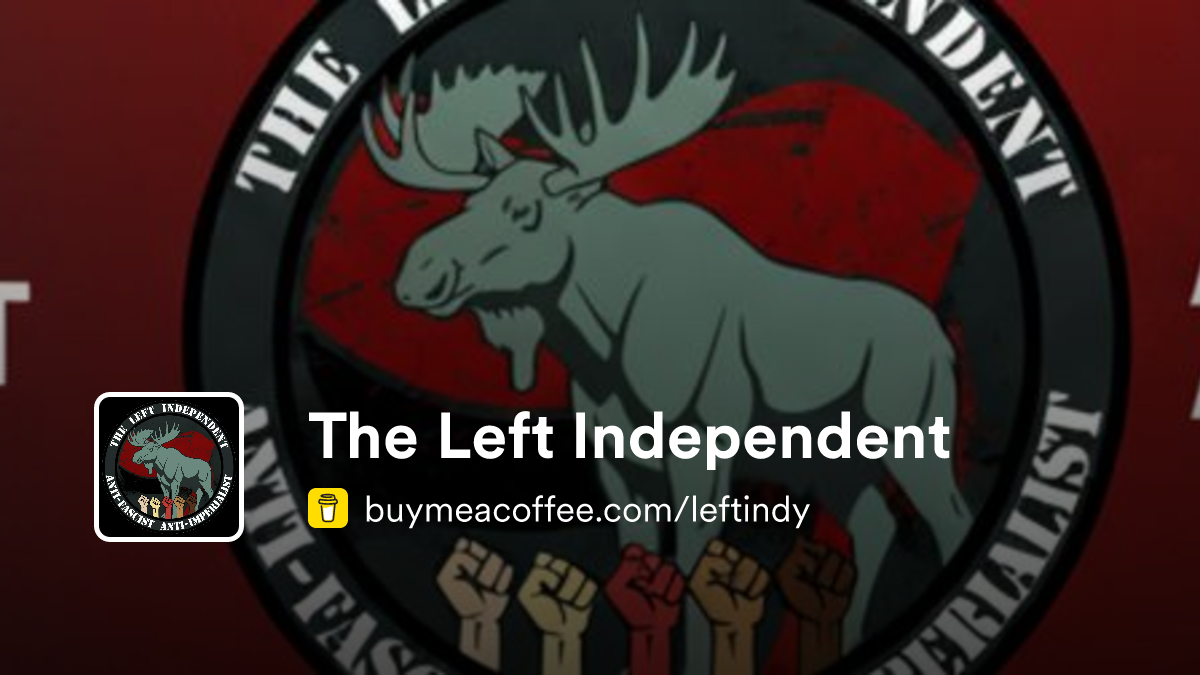 The Left Independent - Buymeacoffee