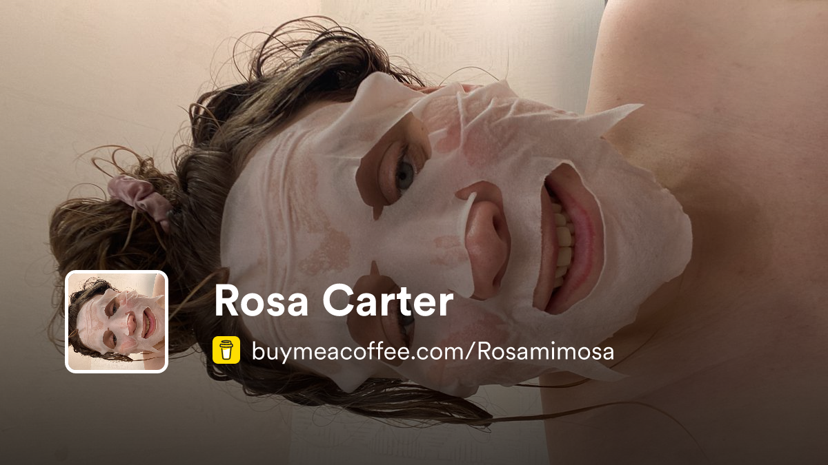 Rosa Carter - Buymeacoffee