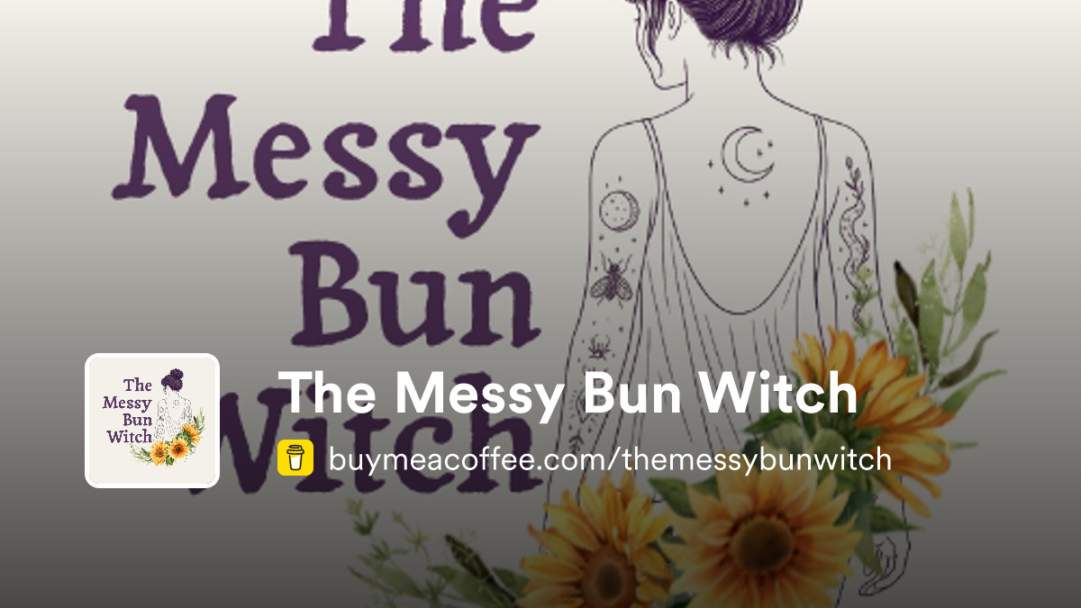 The Messy Bun Witch - Buymeacoffee
