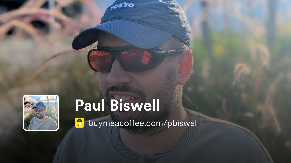 Paul Biswell is open source projects - Buymeacoffee