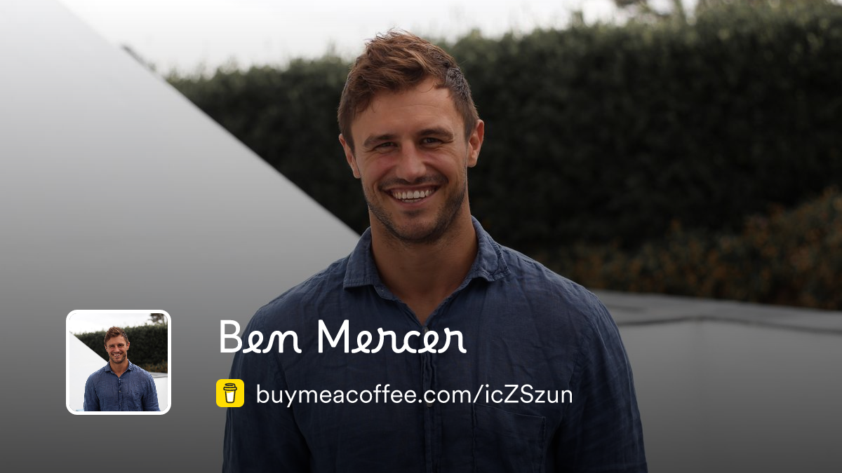 Ben Mercer is writing books and reading out loud - Buymeacoffee