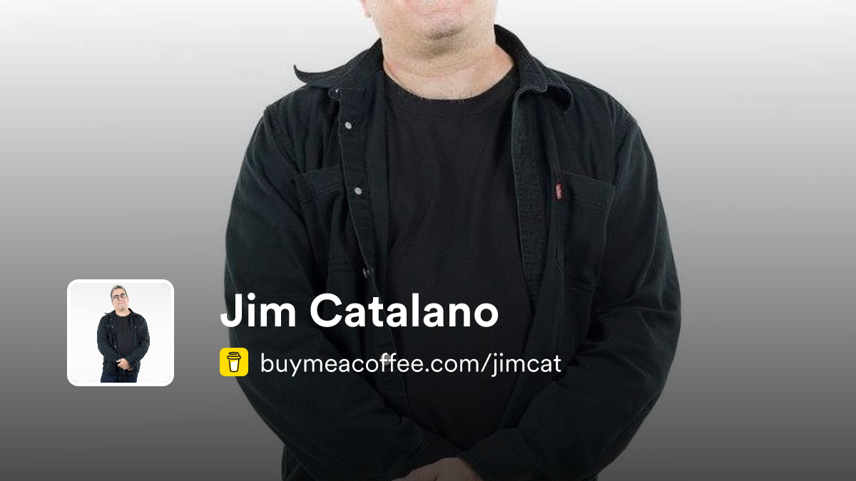Jim Catalano - Buymeacoffee