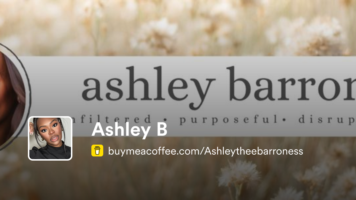 Ashley B - Buymeacoffee