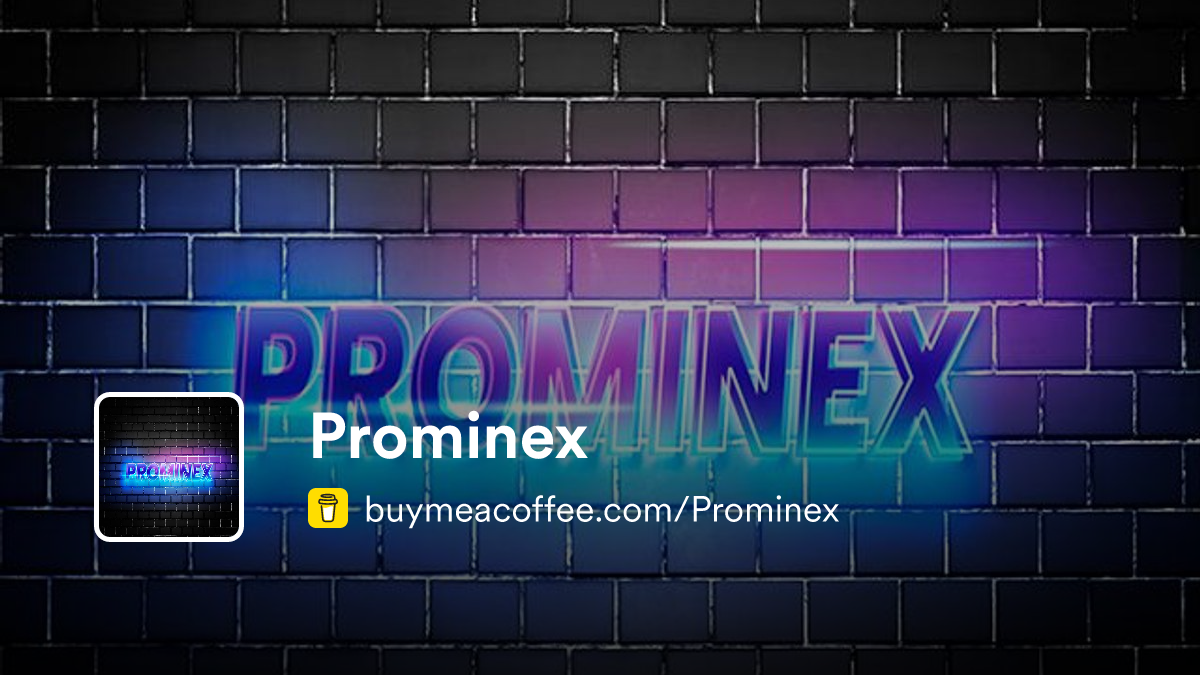 Prominex - Buymeacoffee