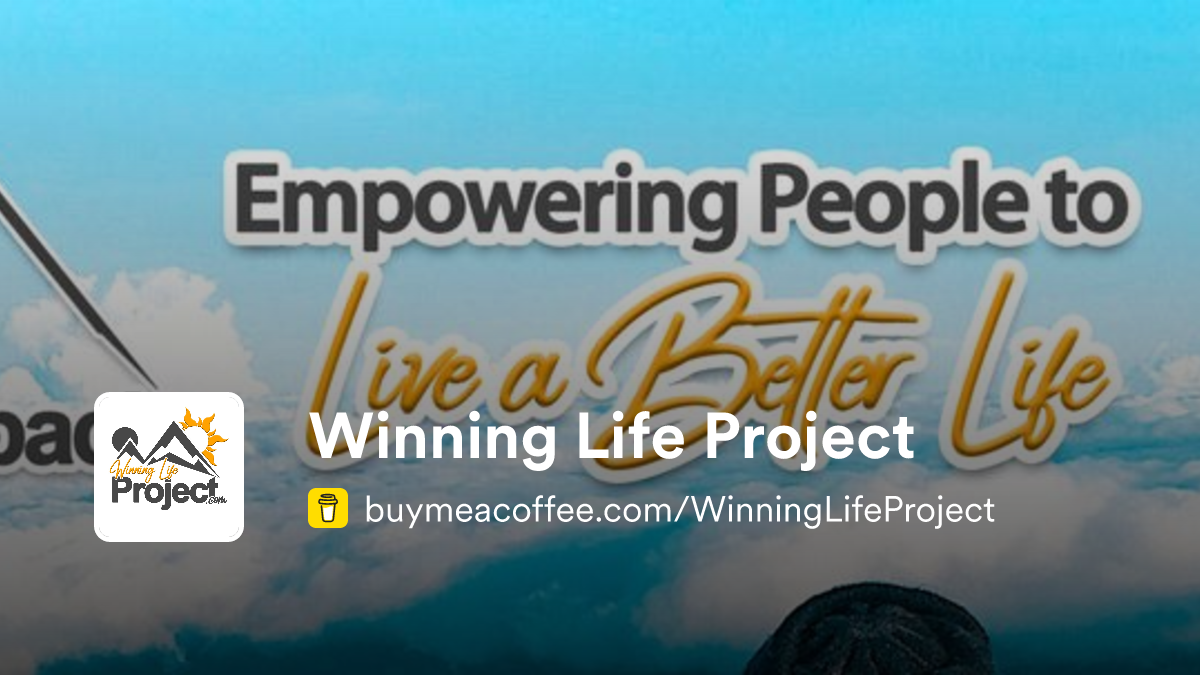 Winning Life Project - Buymeacoffee