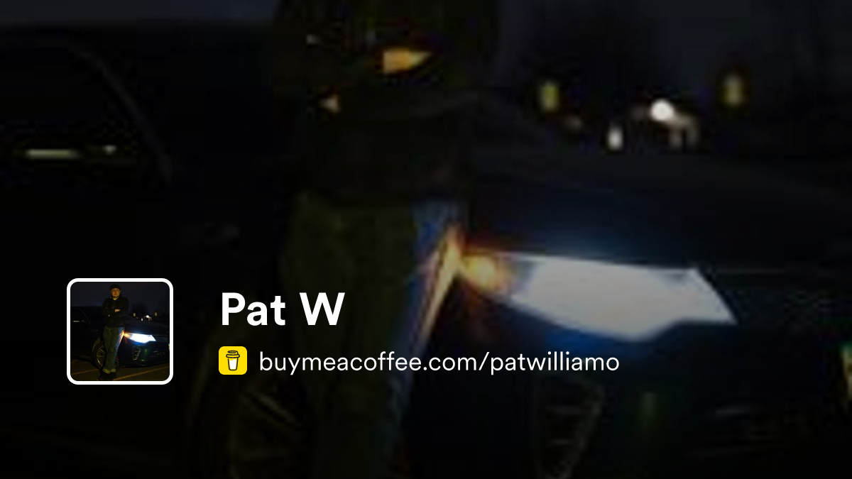 Pat W - Buymeacoffee