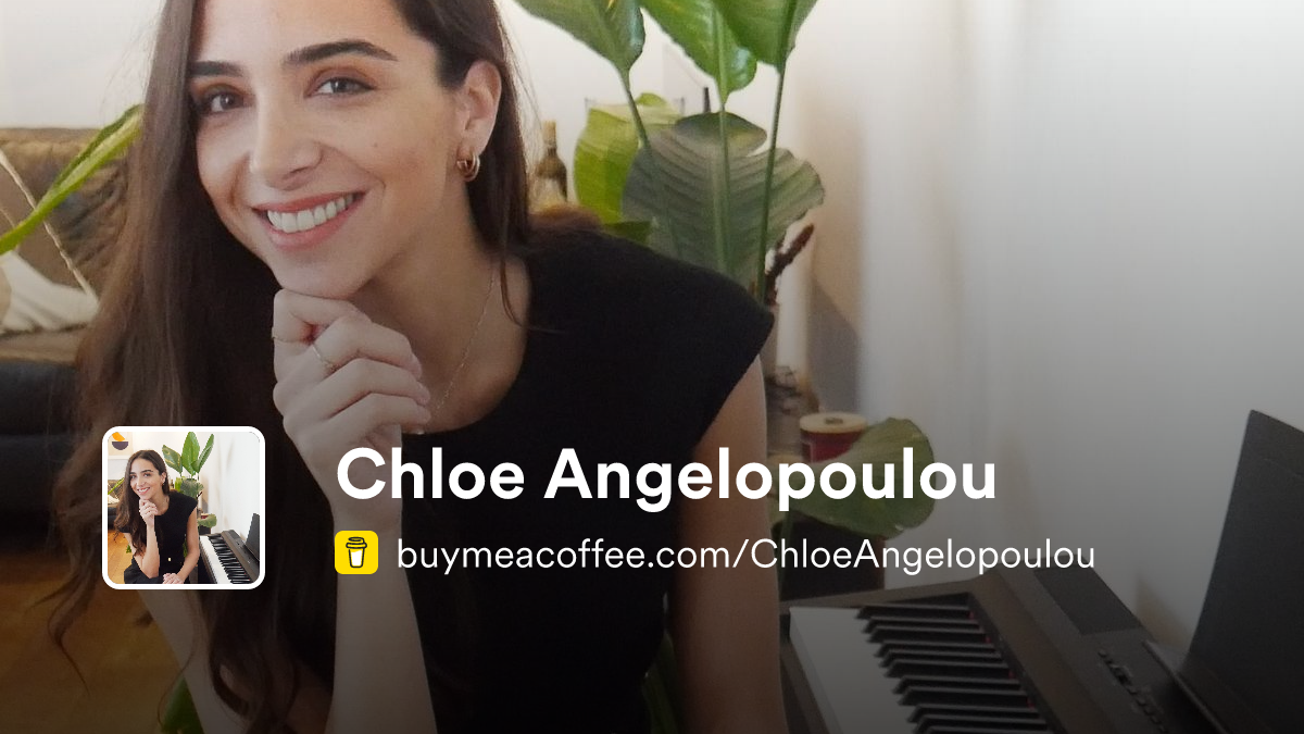 Chloe Angelopoulou - Buymeacoffee