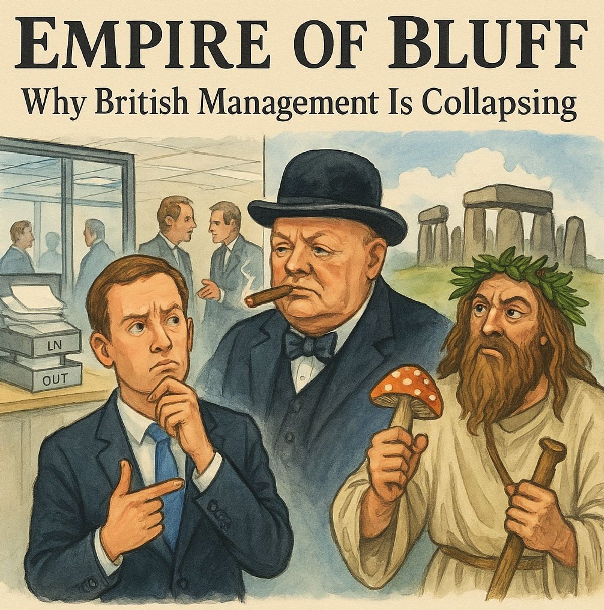Empire of Bluff: Why British Management Is Collapsing — Velian Krav - Buymeacoffee