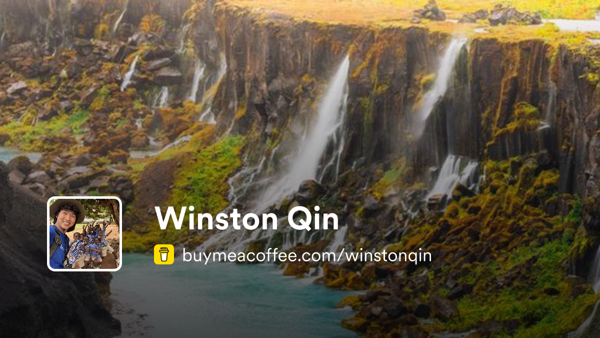 Winston Qin is Funding new camera! - Buymeacoffee