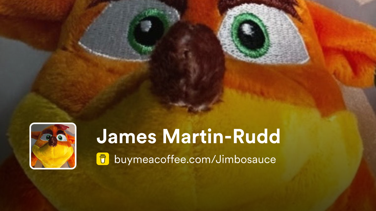 James Martin-Rudd - Buymeacoffee