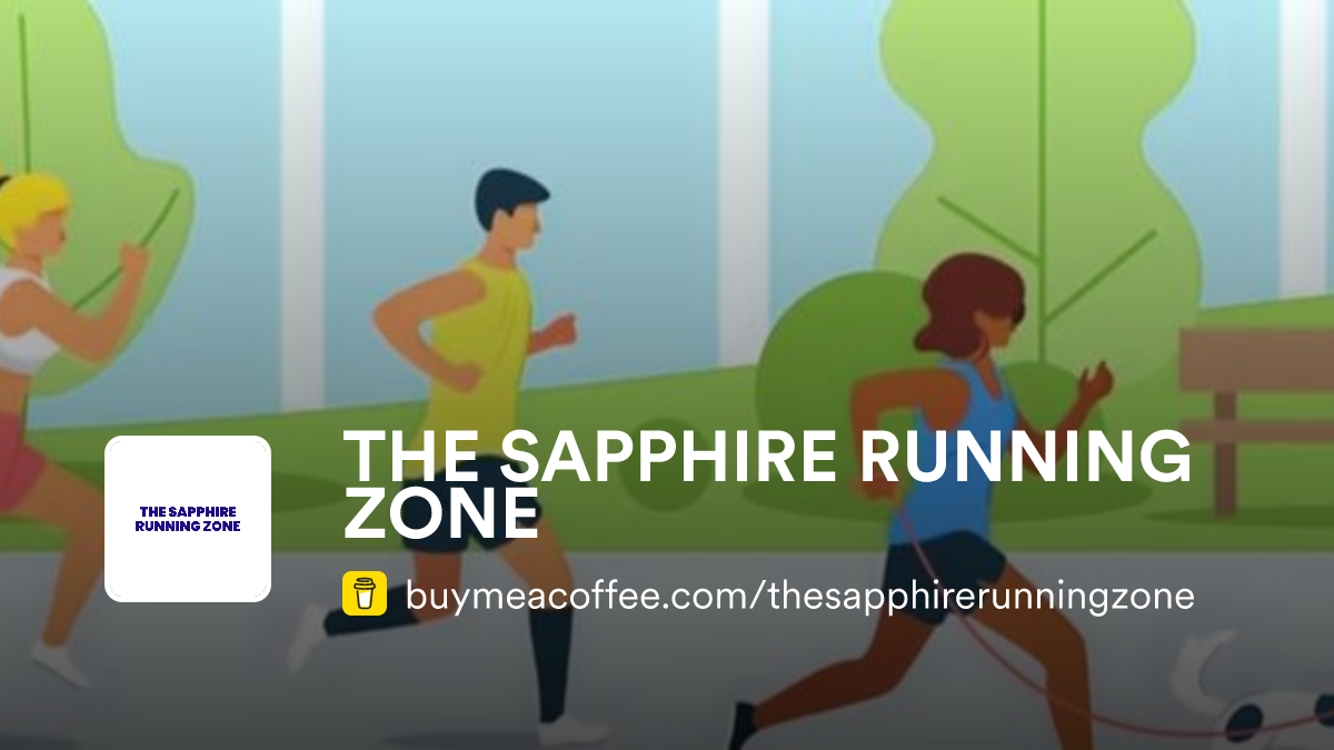 Membership | THE SAPPHIRE RUNNING ZONE - Buymeacoffee