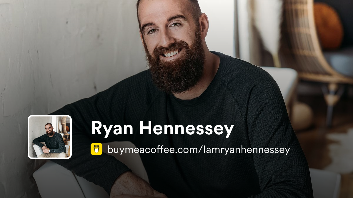Ryan Hennessey - Buymeacoffee
