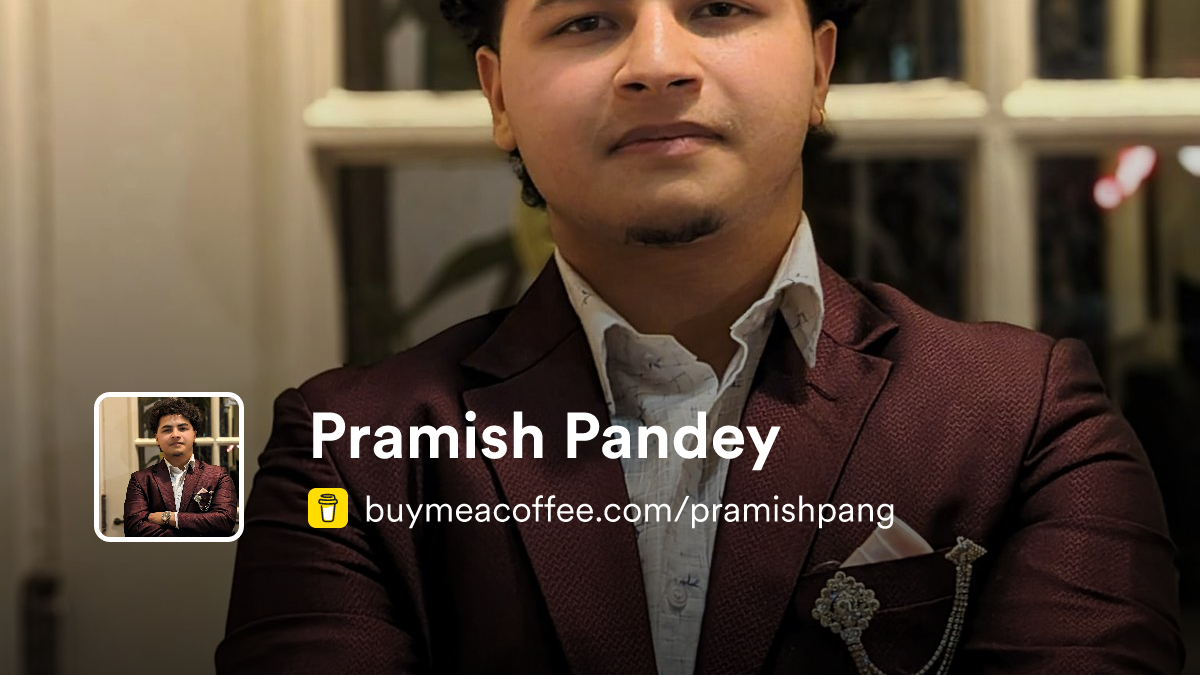 Pramish Pandey - Buymeacoffee