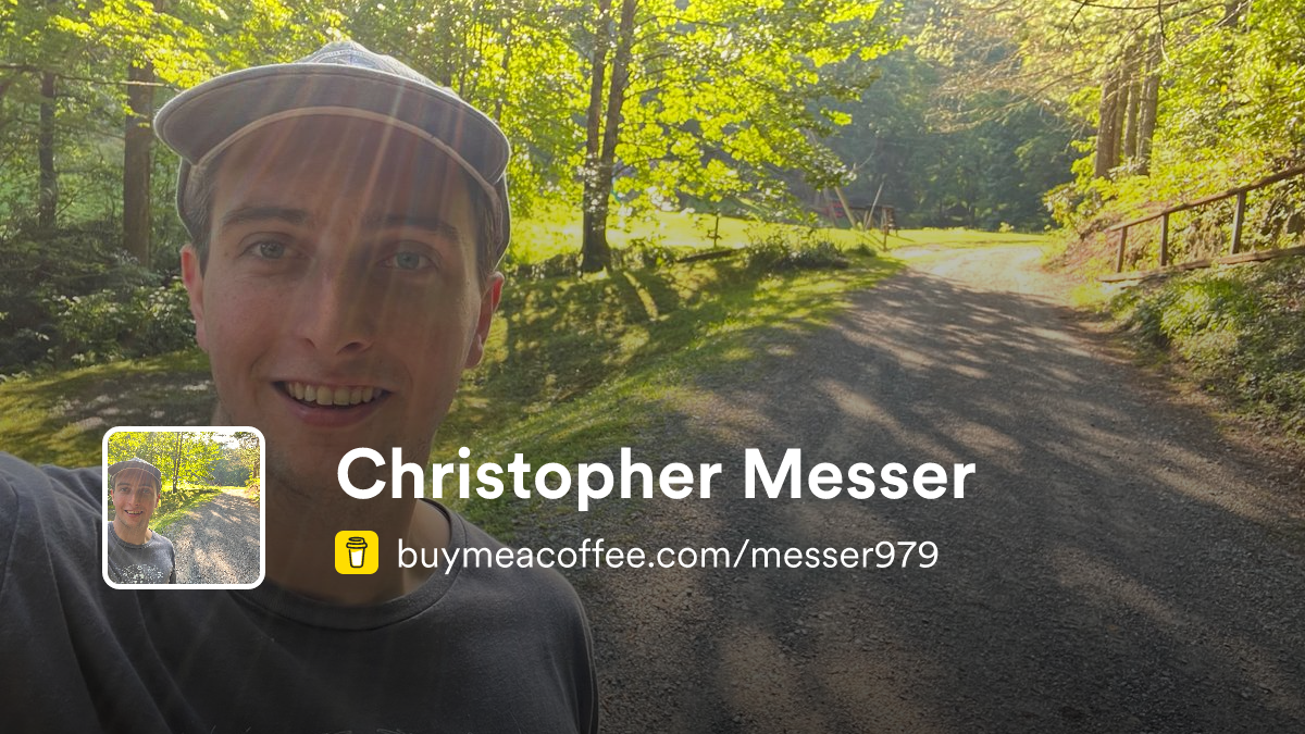 Christopher Messer - Buymeacoffee