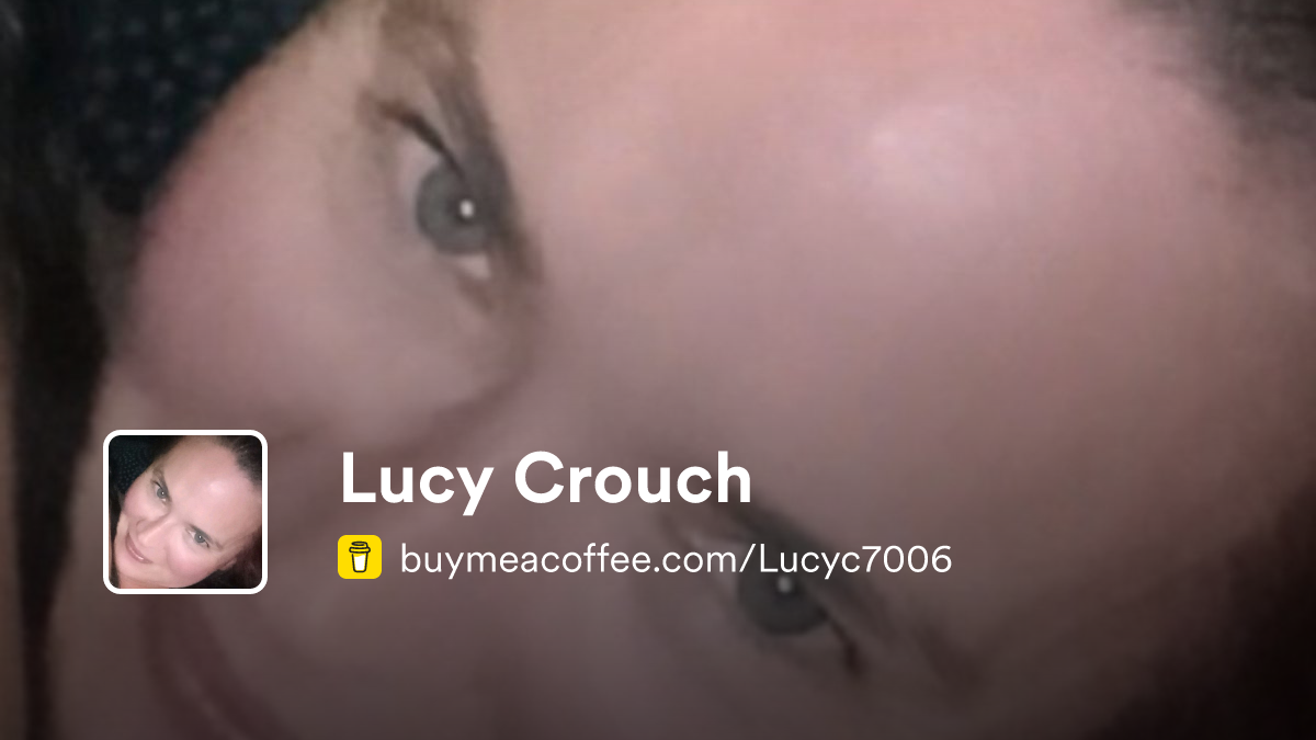 Lucy Crouch - Buymeacoffee