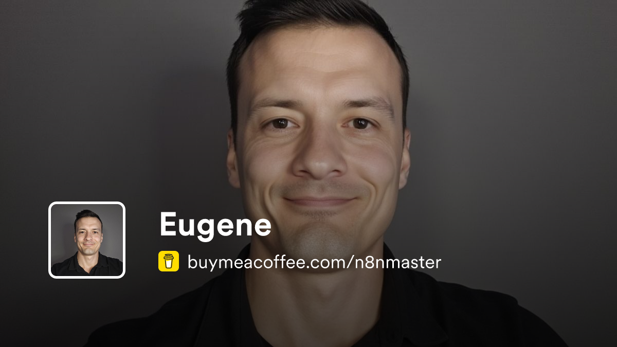 Eugene - Buymeacoffee