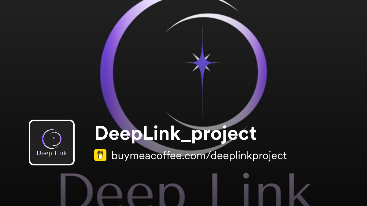 DeepLink_project - Buymeacoffee