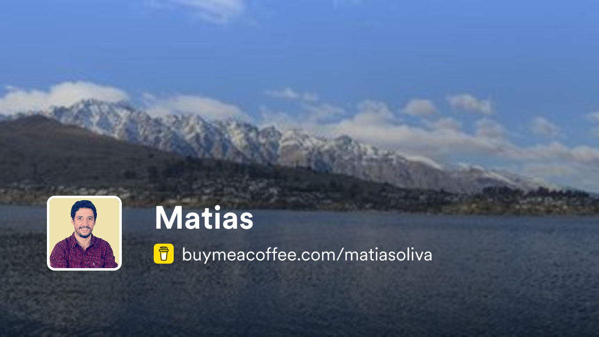 Matias - Buymeacoffee