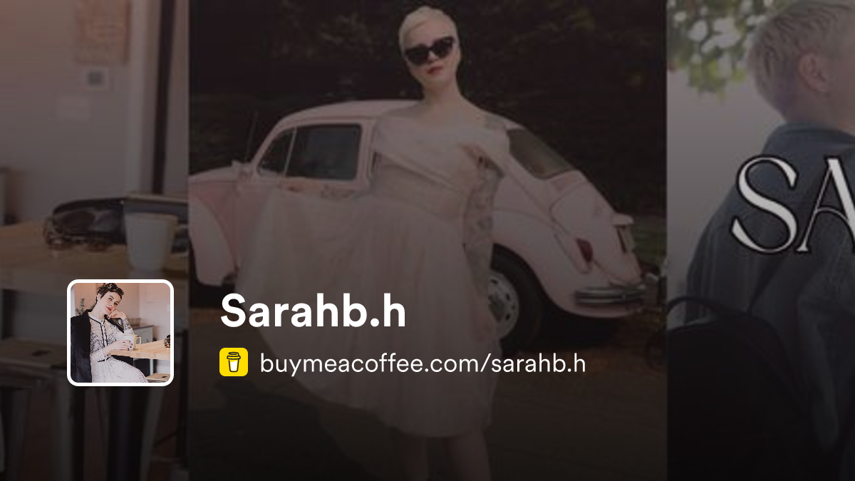 Sarahb.h - Buymeacoffee