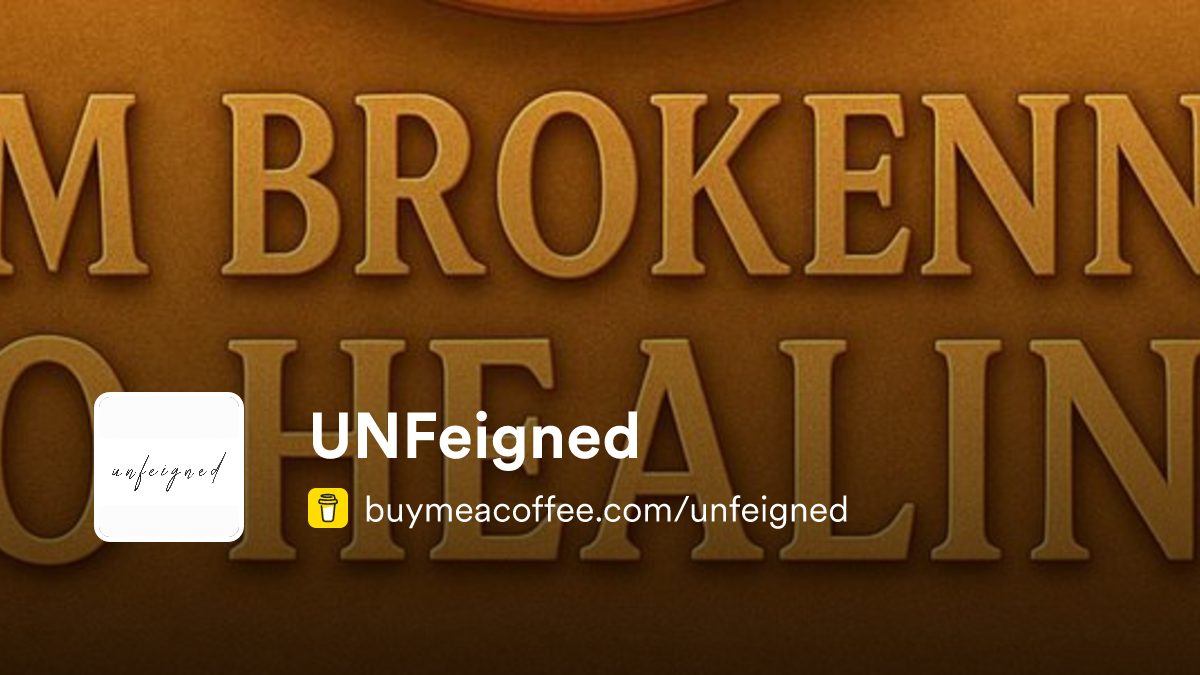 Membership | UNFeigned - Buymeacoffee