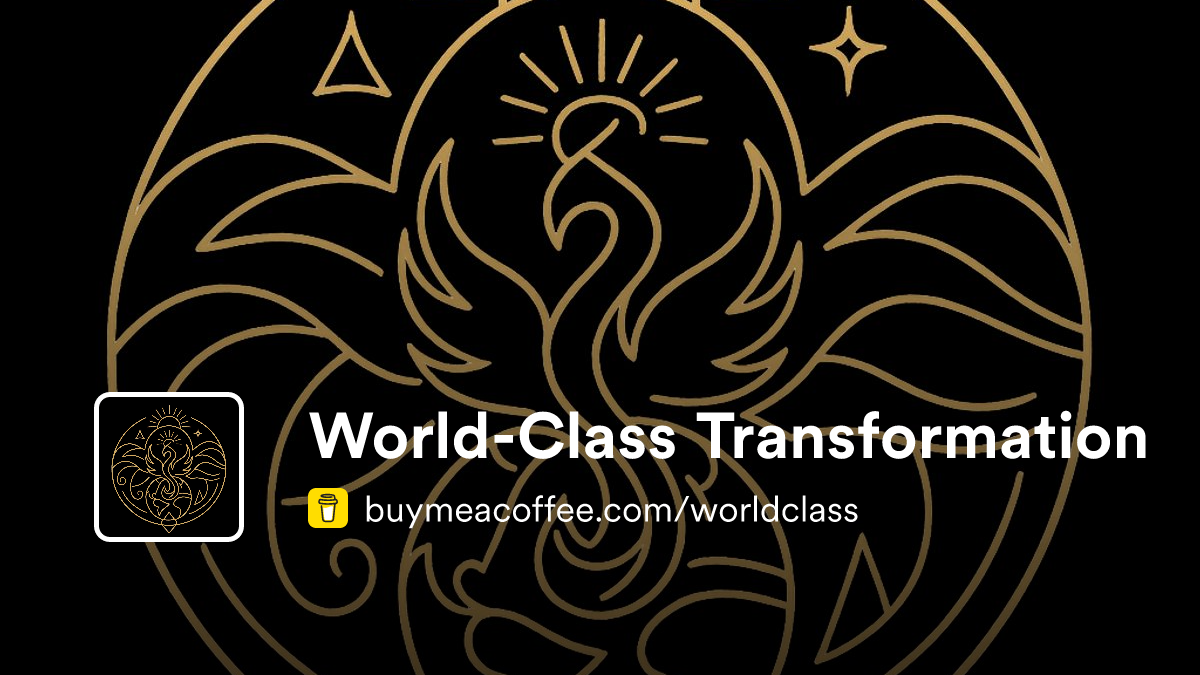 World-Class Transformation - Buymeacoffee