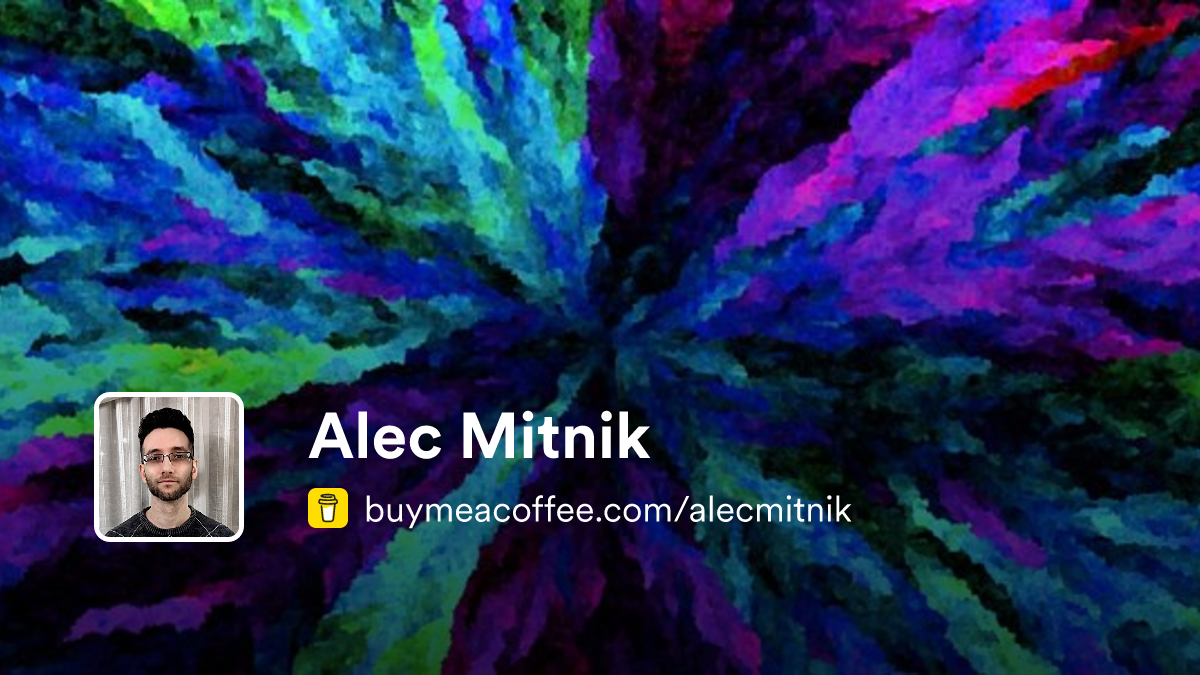 Alec Mitnik - Buymeacoffee