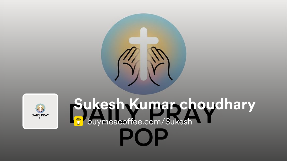 Sukesh Kumar choudhary - Buymeacoffee
