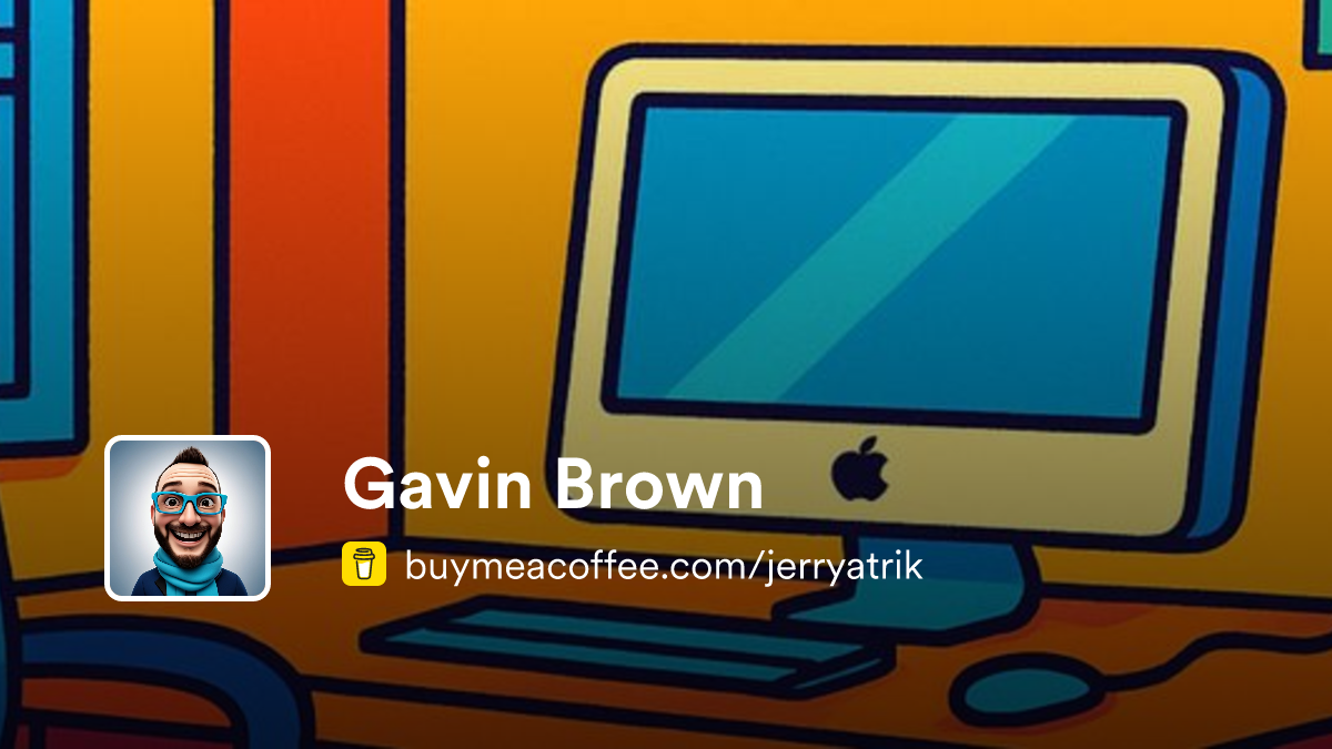 Gavin Brown - Buymeacoffee