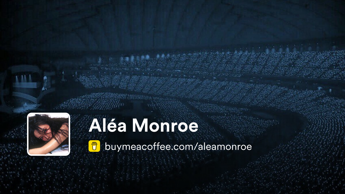 Aléa Monroe is music and covers! - Buymeacoffee