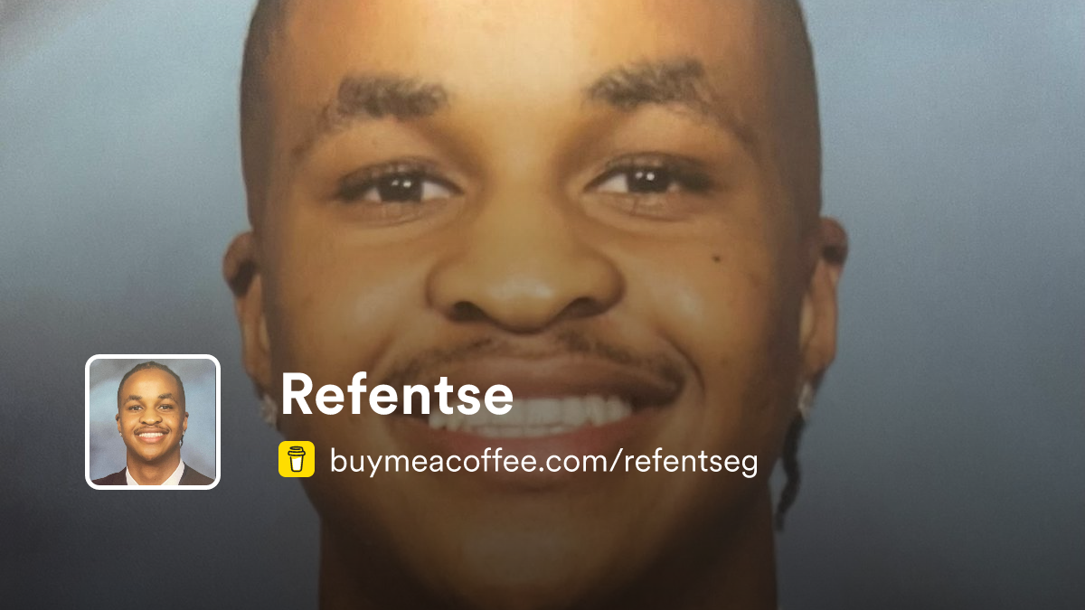 Refentse - Buymeacoffee