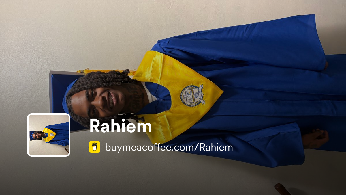 Rahiem - Buymeacoffee