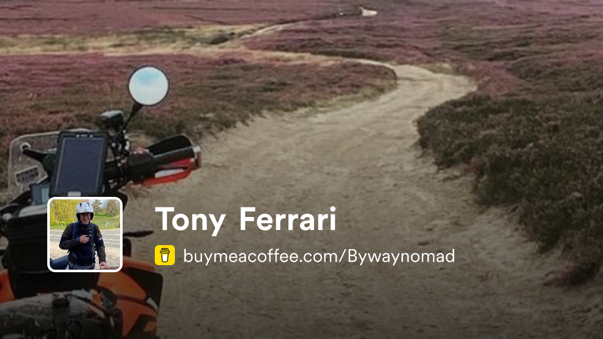Tony Ferrari is A record of unpaved roads in England & Wales for ...