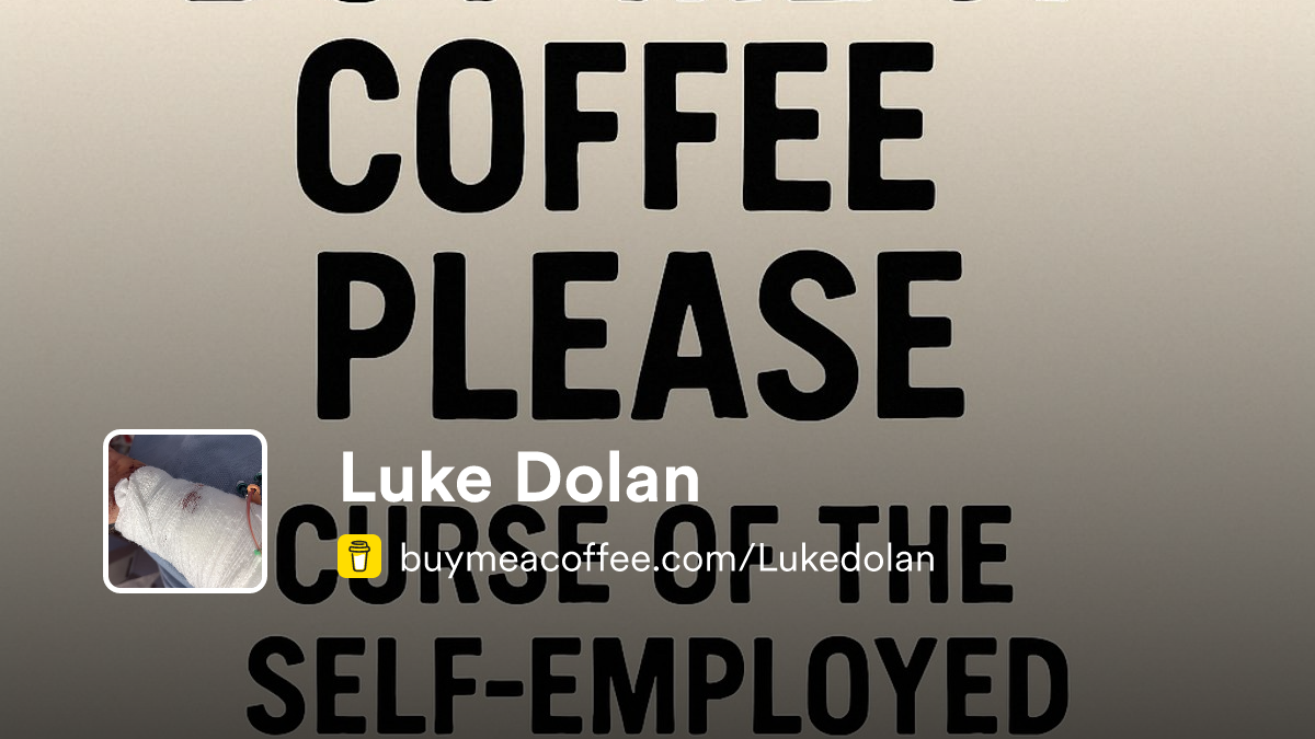 Luke Dolan - Buymeacoffee