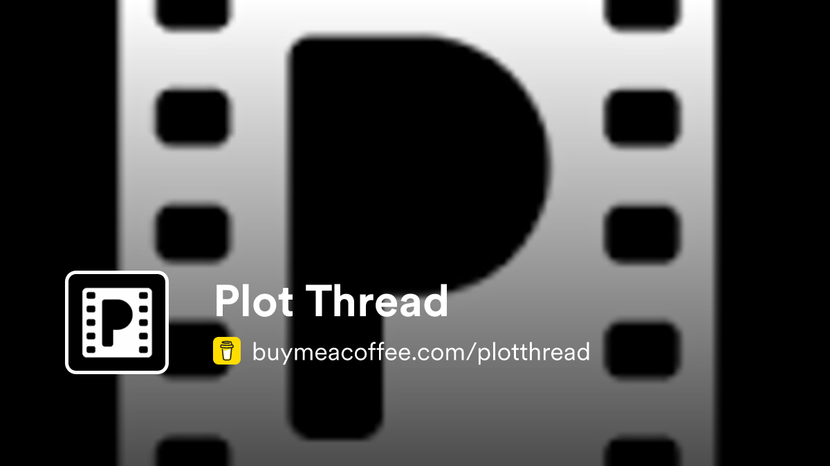 Plot Thread Buymeacoffee