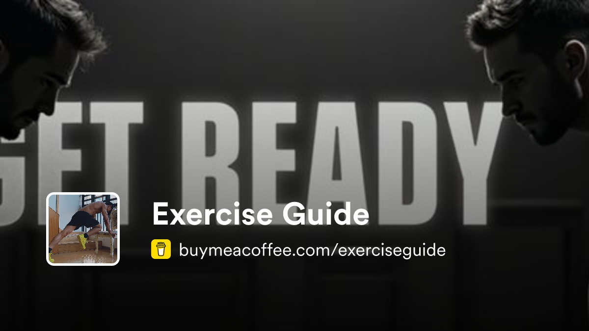 Exercise Guide - Buymeacoffee