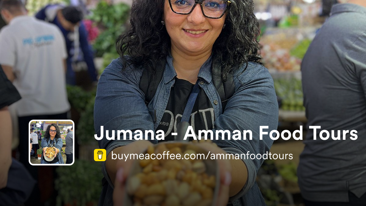 Jumana - Amman Food Tours - Buymeacoffee