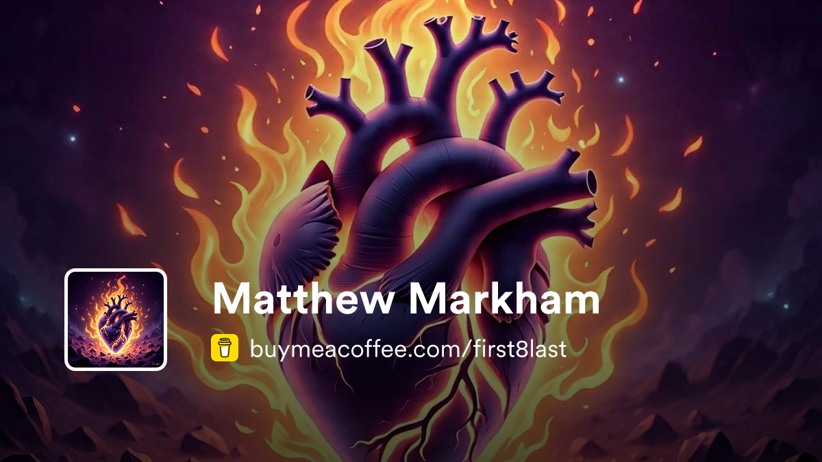 Matthew Markham is prayer poetry stories - Buymeacoffee